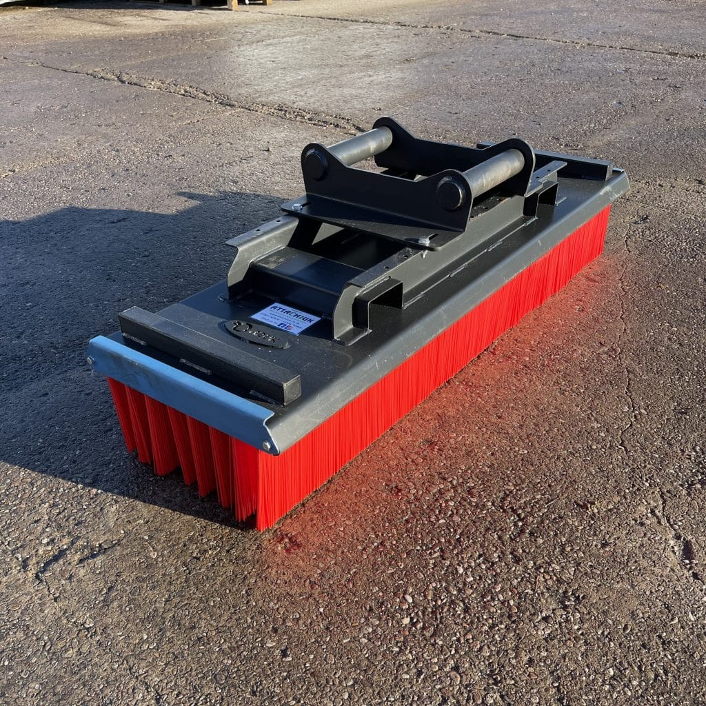 Excavator / Forklift Sweeping Brush Attachment – Attach2UK