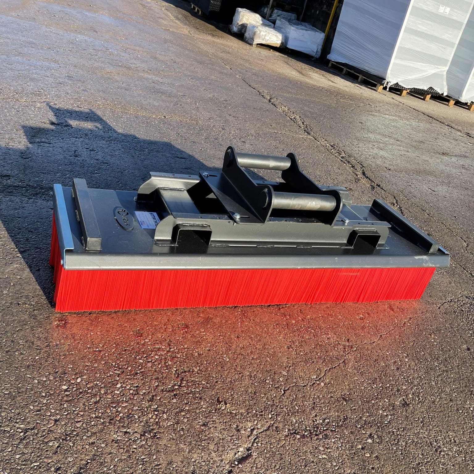 Excavator / Forklift Sweeping Brush Attachment – Attach2UK