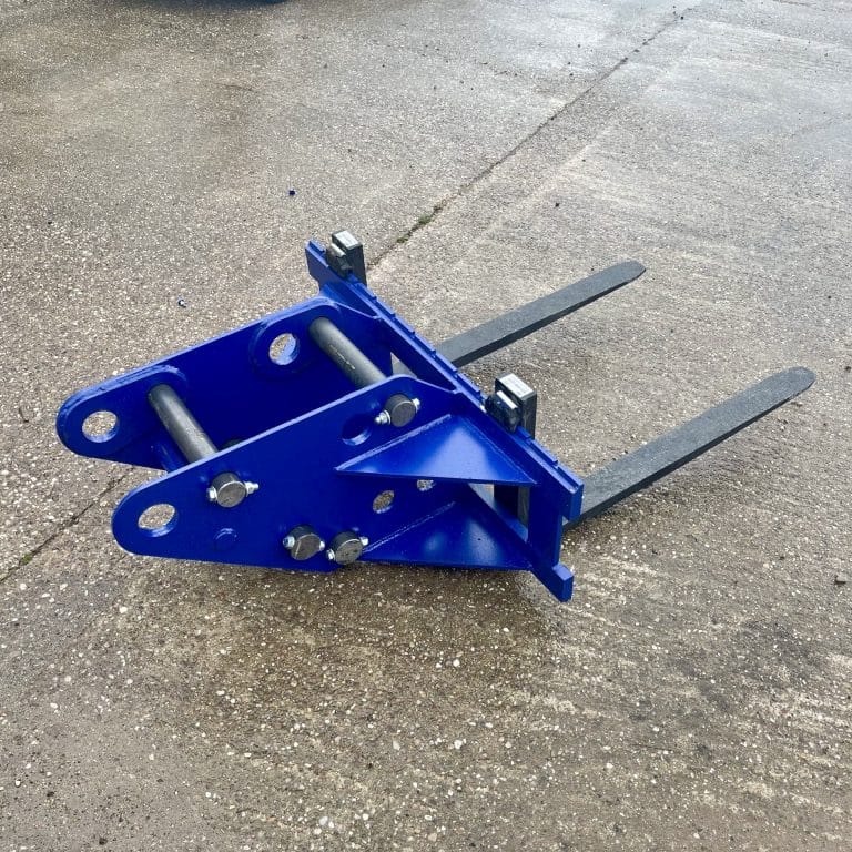 Fixed Excavator Pallet Forks – Attach2UK