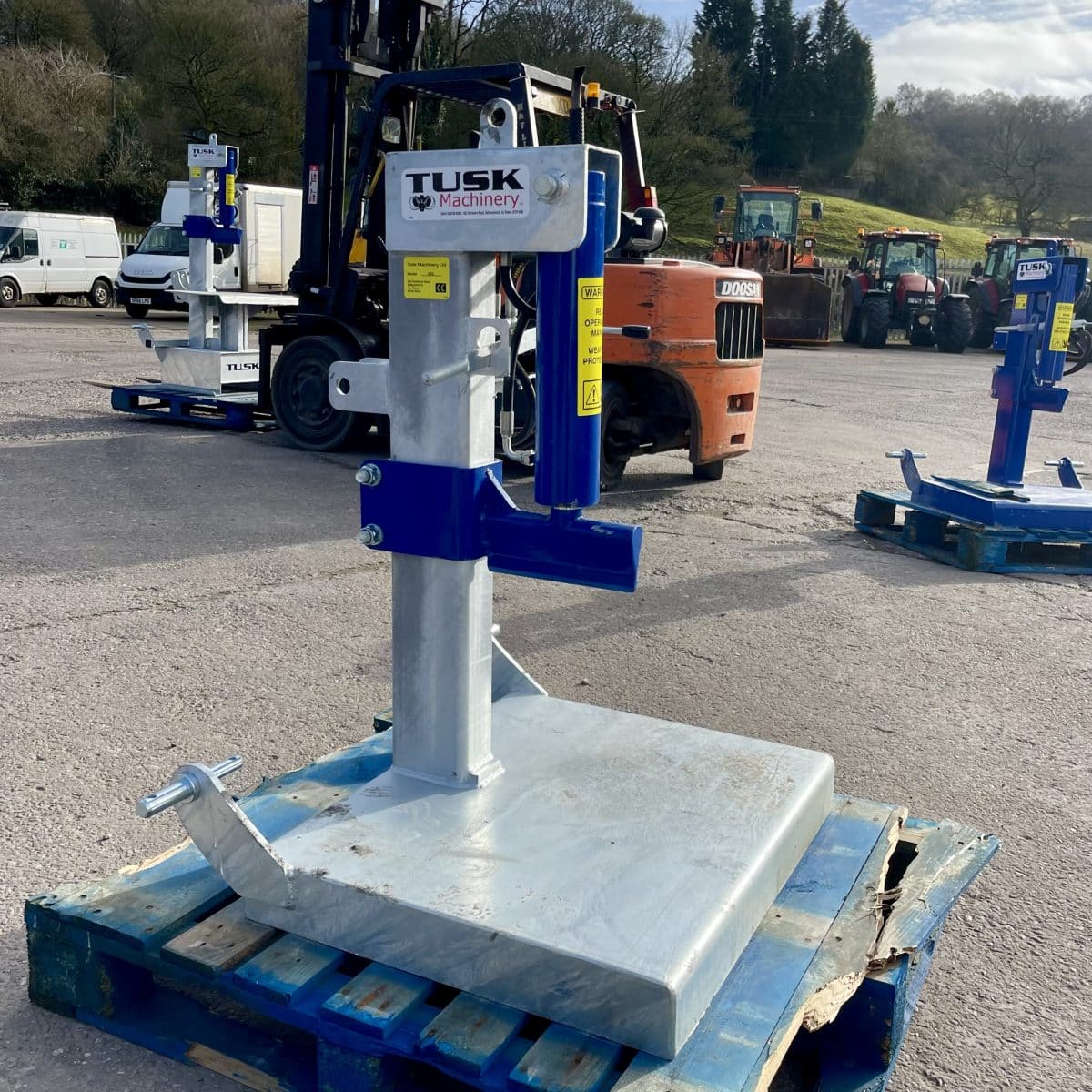 14S Tractor Mounted Hydraulic Log Splitter – Galvanised – Attach2UK